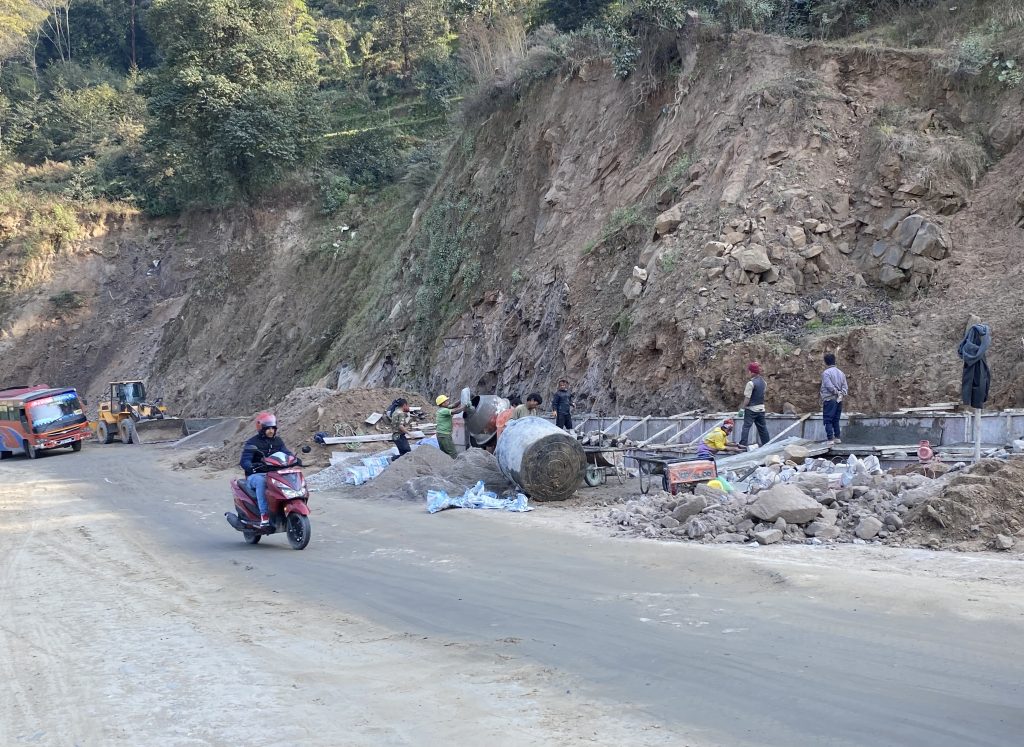 Dhulikhel-Khawa Road Expansion Commences Under Araniko Highway | News ...